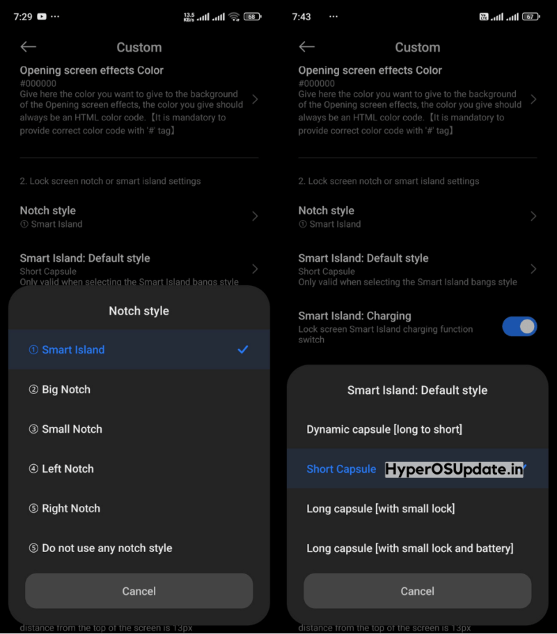 How to enable Dynamic Island in HyperOS - Xiaomi HyperOS Update